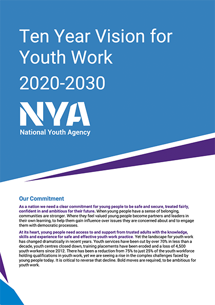 Ten Year Vision for Youth Work – NYA