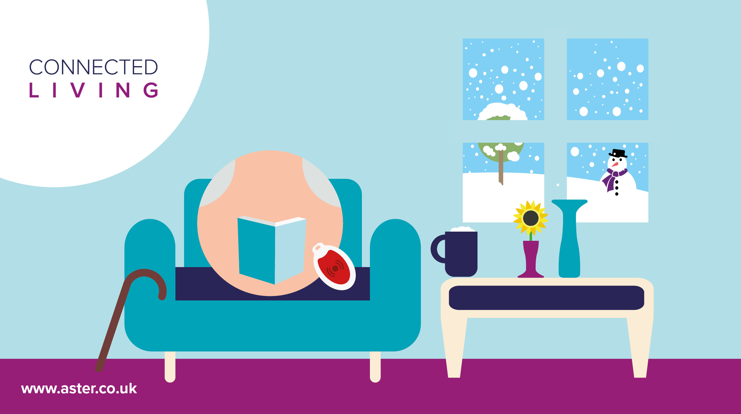 Stay Connected With Connected Living Aster Group