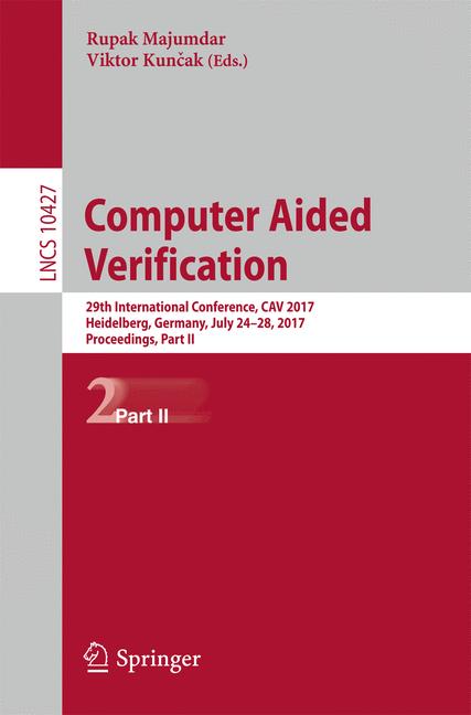 Cover of 'Computer Aided Verification'