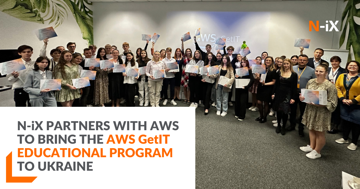 N-iX partners with AWS to bring the AWS GetIT educational program to ...