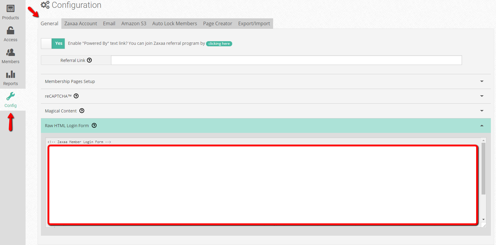 Zaxaa Member - How to customize login form on your own site