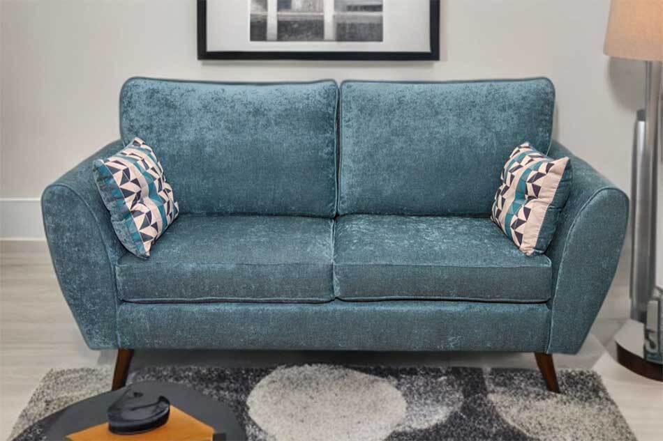 Zinc teal sofa store