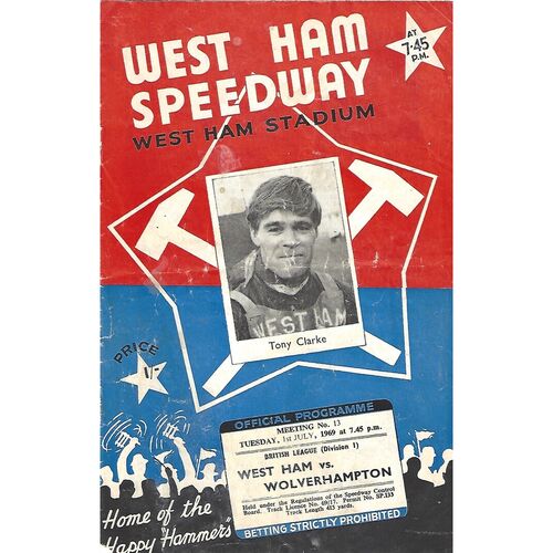 Wolverhampton Away Speedway Programmes | Bob's Sporting Memorabilia ...