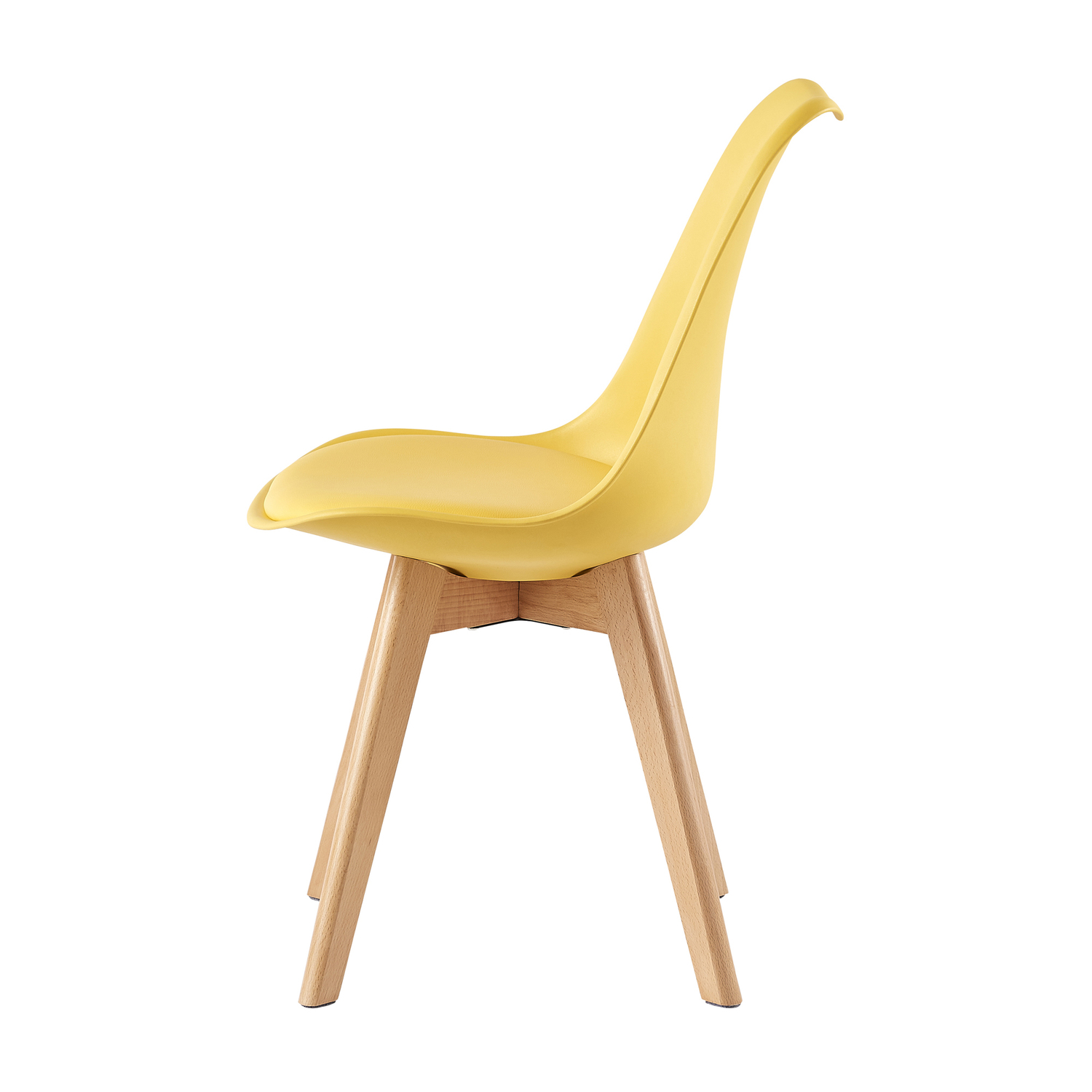 Yellow wooden chair store