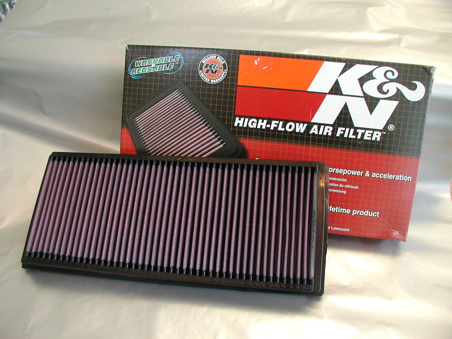 K N High Flow Air Filter Roadster Techniques Morgan Service Dealer Morgan Service and Repairs