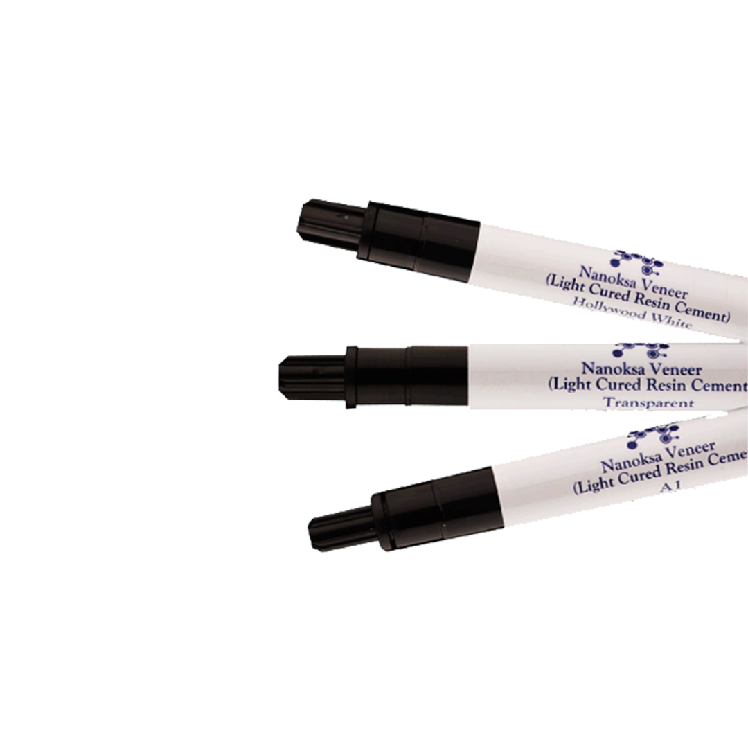 Inox Nanoksa Resin Cement ( Light Cured ) Veneer cement (4.5g syringe)
