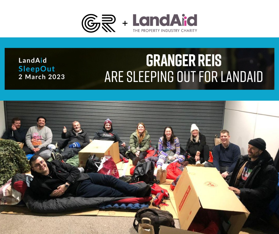 Granger Reis team support LandAid’s SleepOut for second year in a row ...