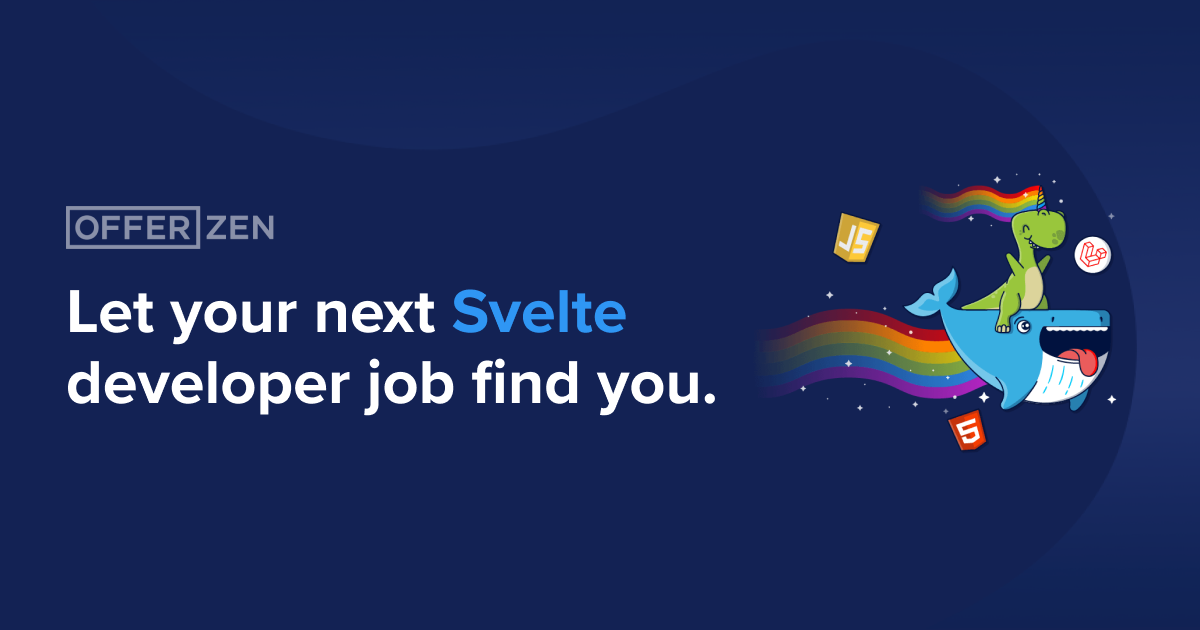 Svelte Developer Jobs – OfferZen