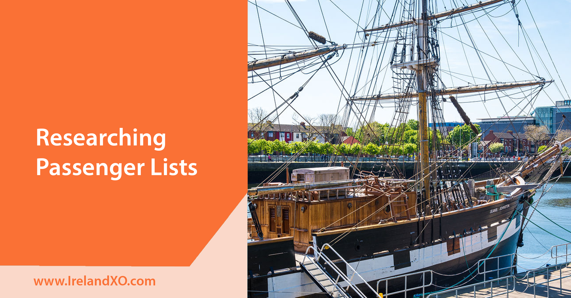 irish immigrant ship