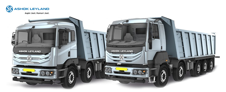 Ashok Leyland launches AVTR 4825 Tippers with H6 Engine