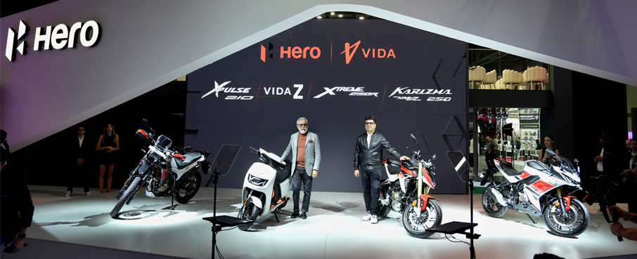 HERO MOTOCORP SHOWCASES ITS FUTURE MOBILITY VISION AT EICMA 2024