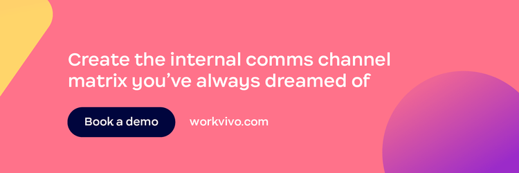 How To Build Your Internal Comms Channel Matrix (+ Template)